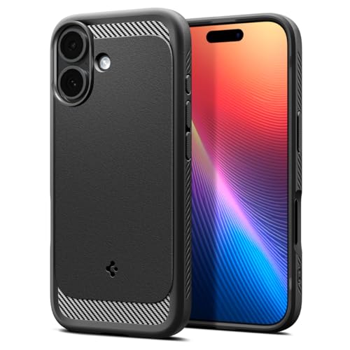 Spigen 【創業18年の技術力】 iPhone 17 ケース MagSafe マグネット搭載 マット 耐衝撃 米軍MIL規格 ラギッド・アーマー・マグフィット (マット・ブラック) ACS09975・【⚡MagSafe完璧】強化されたマ...
