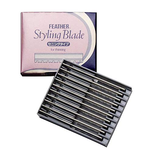 フェザー スタイリングブレイド セニングタイプ TG-10 替刃10枚入 ヘアカットモンスター使用可能ブランド: FEATHERメーカー: フェザー安全剃刀株式会社JAN: 4902470277004