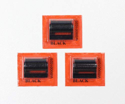 SATO/サトーハンドラベラーPB-1・SA・SP・はりッ子用インクローラー(黒色)3個セット・機種: サトーハンドラベラーPB-1、はりっ子、SP、SAの各機種でご利用いただけます・インク色: 黒色のインクローラーで、鮮明な印字を実現しま...