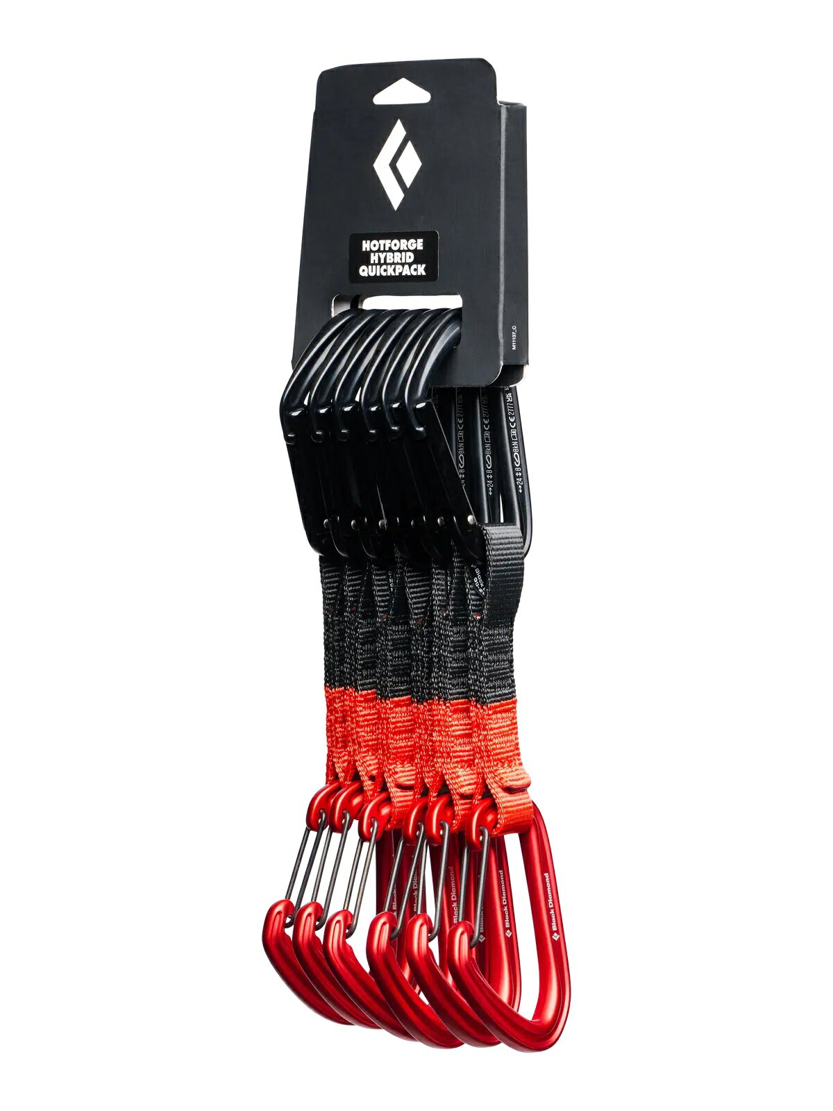 クリップと回収の両方がしやすいホットフォージハイブリッドクイックドローを6本セットにしたお得なパック。 ・視認性の高いカラーをロープクリップ側に採用 ・回収時の引っ掛かりをなくしたキーロックカラビナ ・18mm幅ポリエステルドッグボーン+ス...
