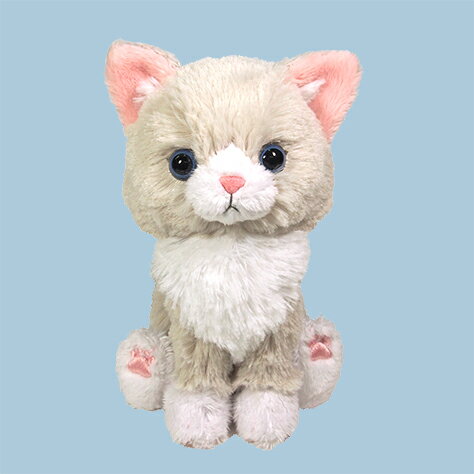 　「キトン（Kitten）」シリーズは、本物の仔猫のような愛らしさと、やわらかな手触りが特徴のぬいぐるみシリーズです。 　年齢性別問わず、プレゼントはもちろん、インテリアとしてもおすすめの商品です。