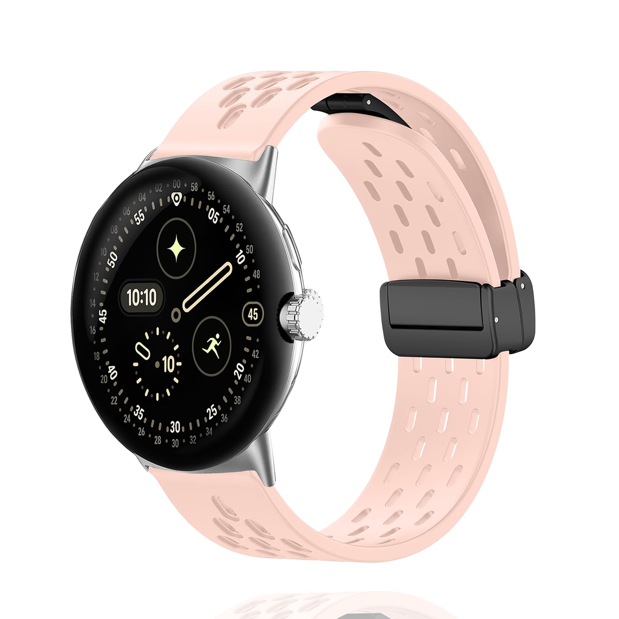 ブランド: MELEJIA 型番: Remplacement Bracelet カラー: ピンク サイズ: Google Pixel Watch 4 / 3 / 2 / 1 41mm