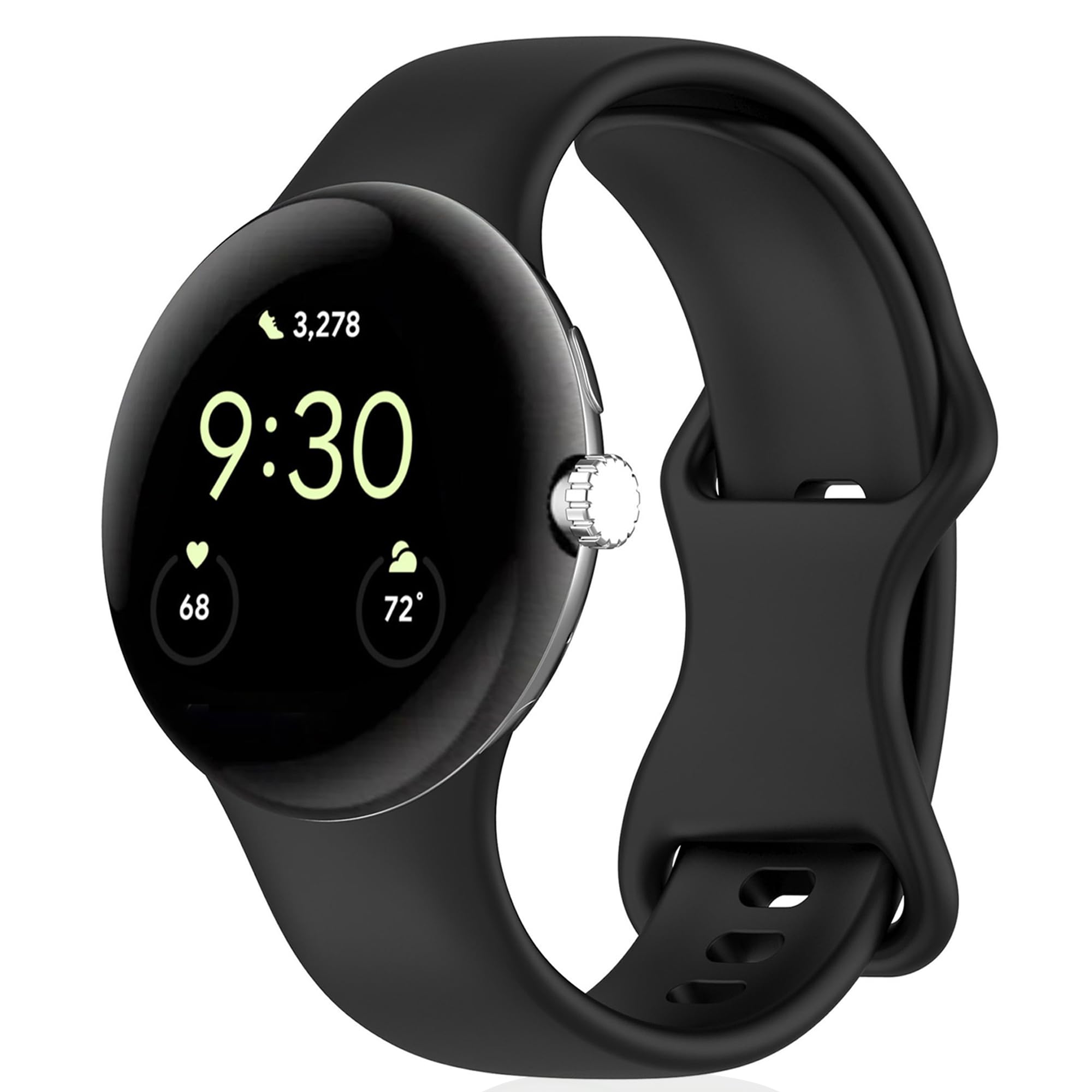 ブランド: MELEJIA 型番: 時計バンド カラー: ブラック サイズ: For Google Pixel Watch 4 / 3 / 2 / 1 41mm