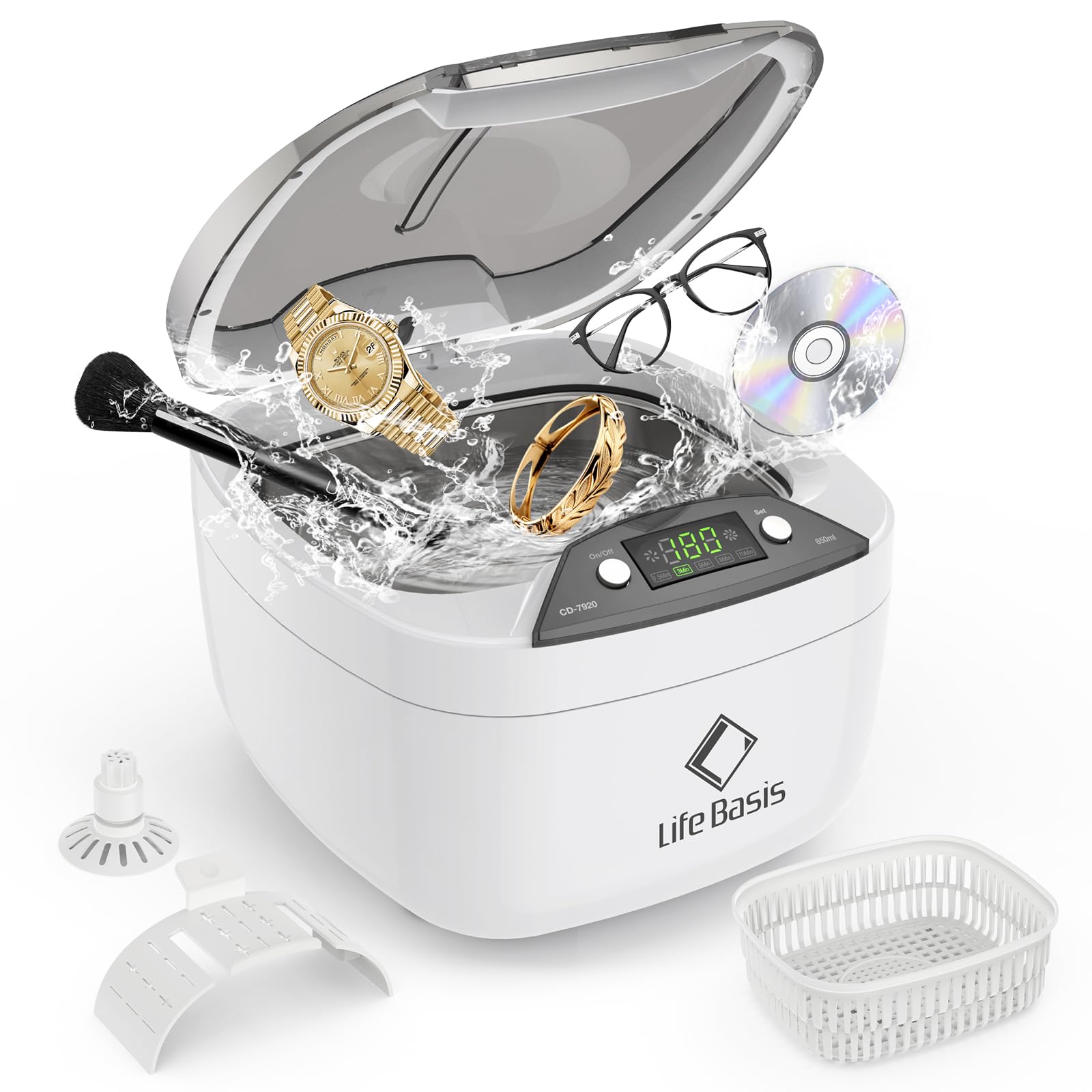 ブランド: Life Basis 型番: 7920White カラー: ホワイト サイズ: 850ML