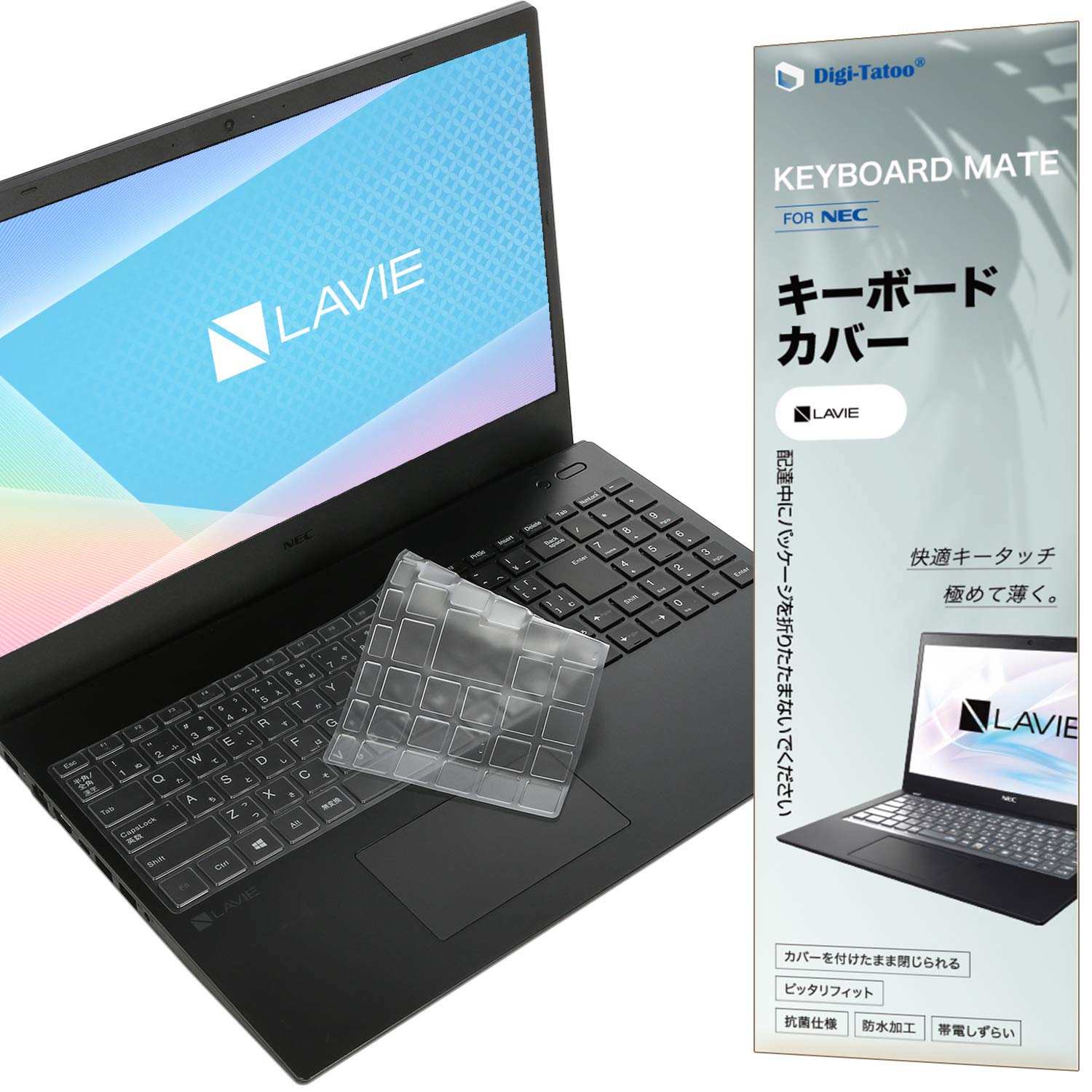 ブランド: Digi-Tatoo 型番: LAVIE-N15-KC カラー: 透明 サイズ: LAVIE N15