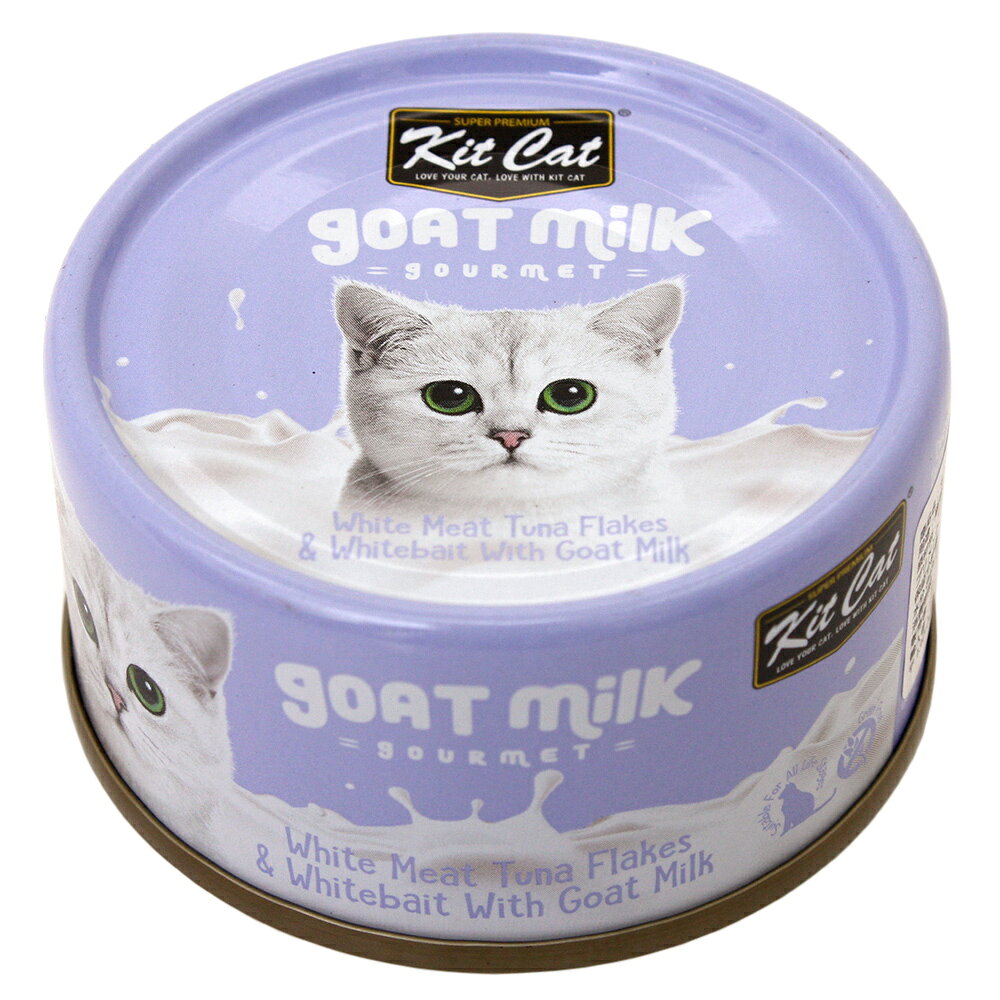 メーカー：キットキャット愛猫にゴートミルクを！キットキャット　ゴートミルク　ツナ＆シラス　70g対象猫タイプウェットフード機能栄養補完食ライフステージオールステージ特長●愛猫用のゴートミルクを使用した栄養補完食です。 ●ゴートミルクを使用し...