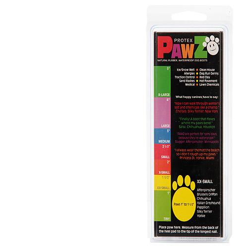 メーカー：Pawz Dog Boots品番：PZ0BLKXX日常からアウトドアシーンまで活躍　快適ラバーブーツ！Pawz　ラバードッグブーツ　XXS　ブラック対象足裏サイズ約2．5〜4cmの犬特長●ワンちゃんの肉球を安全に保護するラバーブー...