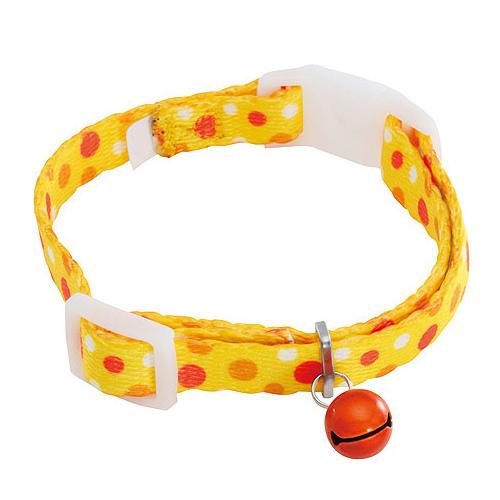 メーカー：ペティオ品番：W57290365日気分が高まる！さまざまなネコちゃんにぴったり。ぺティオ　Anycatカラー　ドット　イエロー対象猫特長●カラフルでキュートな柄の猫用首輪です。 ●首輪が引っかかっても力が加わると外れる安全性の高い...