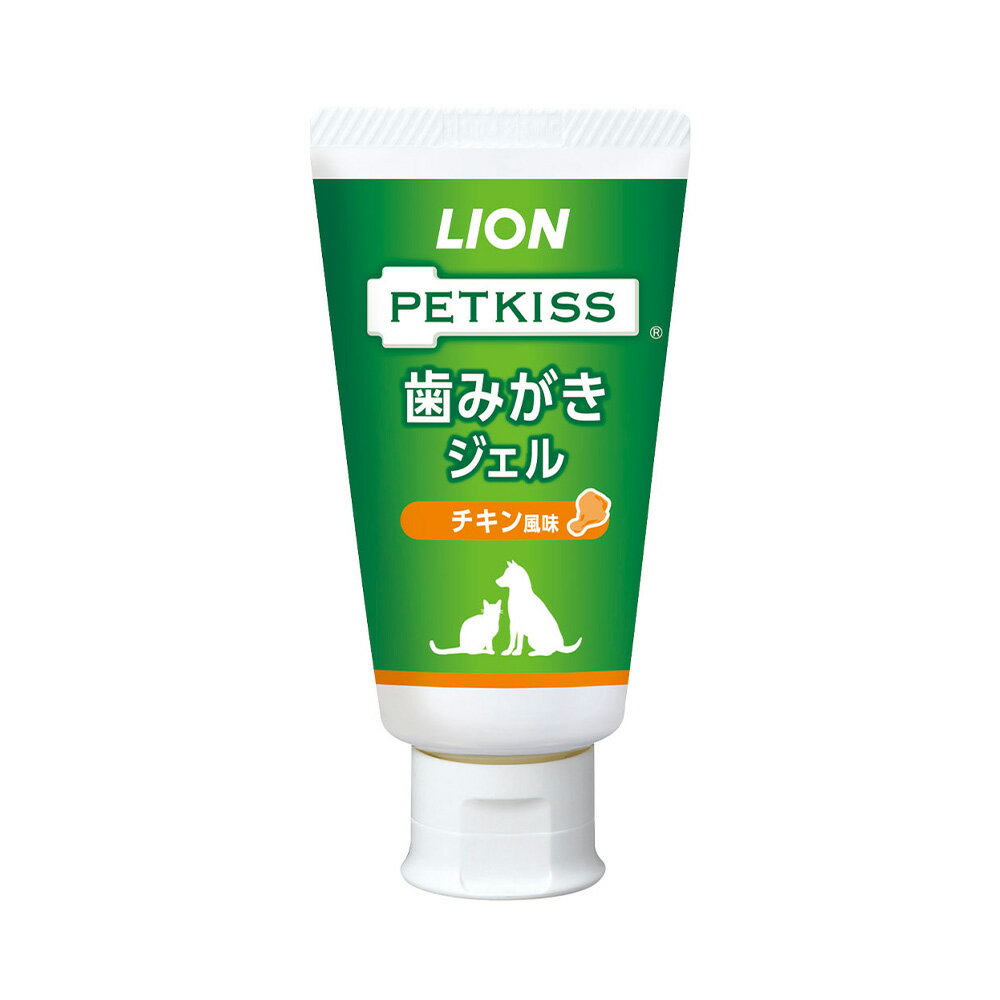 ライオン PETKISS 歯みがきジェル チキン風味 40g | RIUM