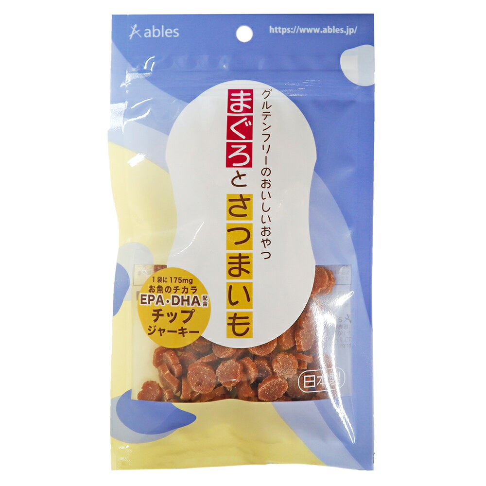 メーカー：国泰ジャパングルテンフリーのおいしいおやつ！国泰ジャパン　まぐろとさつまいも　チップ　70g対象全犬種機能おやつライフステージ生後3か月以上特長●まぐろとさつまいもを使用したグルテンフリーのおやつです。 ●小型犬も食べやすいチップ...