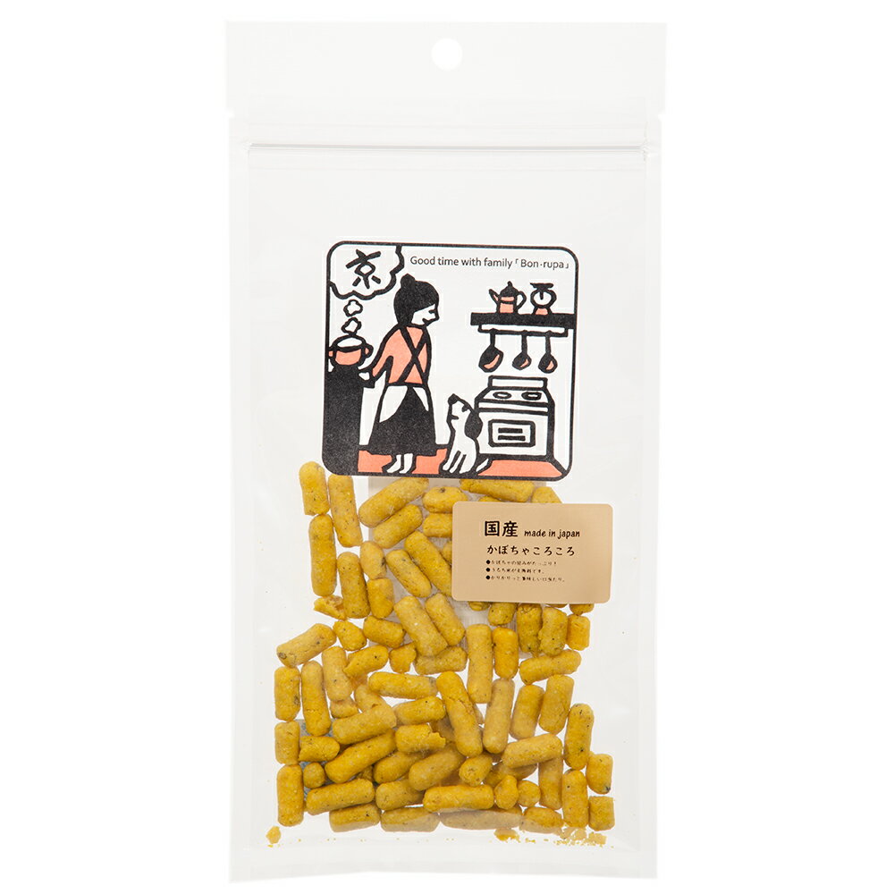 メーカー：Bon・rupa品番：▼割▼素材を活かしたころころスナック！ボンルパ　Bon−rupa　かぼちゃころころ　45g対象全犬種機能おやつライフステージ成犬特長●うるち米が主原料です。かぼちゃの甘みが引き立つ犬用おやつです。 ●カリカリ...