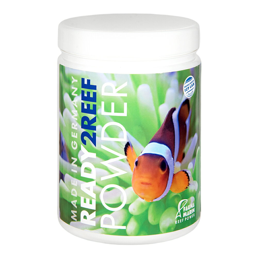メーカー：ファウナマリンコストパフォーマンスの良い粉末タイプ！FaunaMarin　READY2REEF　Powder　800g対象サンゴ特長●リーフタンクに必要とされる最重要成分を1つのボトルにまとめた画期的な製品です。 ●ドージングポン...