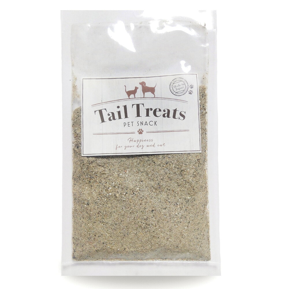 メーカー：テールトリーツ素材そのままで無添加！Tail　Treats　無添加　いわし　ふりかけ　80g対象犬・猫機能おやつライフステージ生後6ヶ月以上特長●日本海近海で獲れた新鮮ないわしをじっくりと乾燥させて旨味を凝縮した犬猫用のふりかけで...