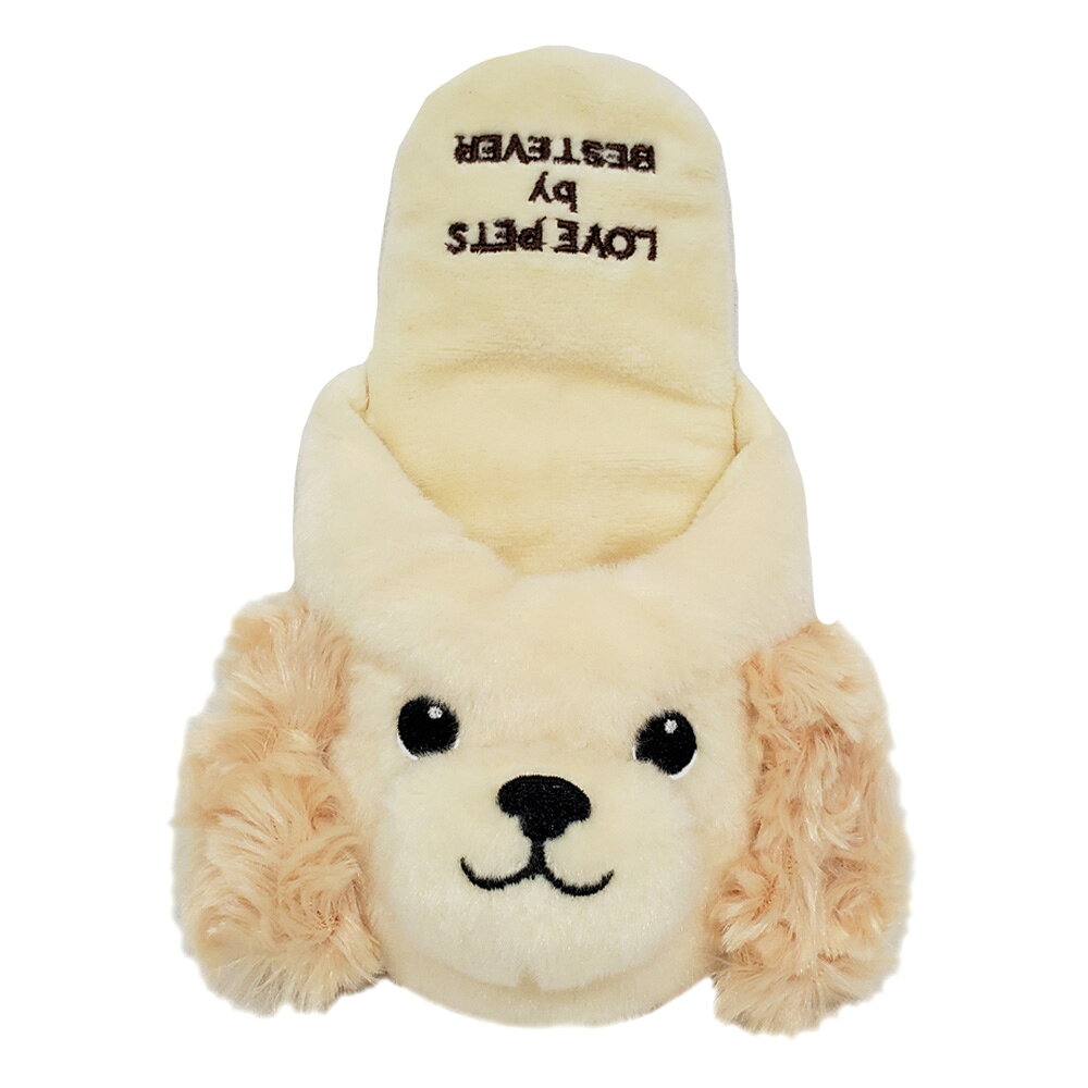 メーカー：Besteverミニサイズでかわいい！まるで本物みたいなスリッパ型ペットトイ！LOVE　PETS　by　BESTEVER　スリッパトイ　コッカースパニエル対象犬特長●まるで本物のスリッパのようなデザインのペットトイです。 ●赤ちゃ...