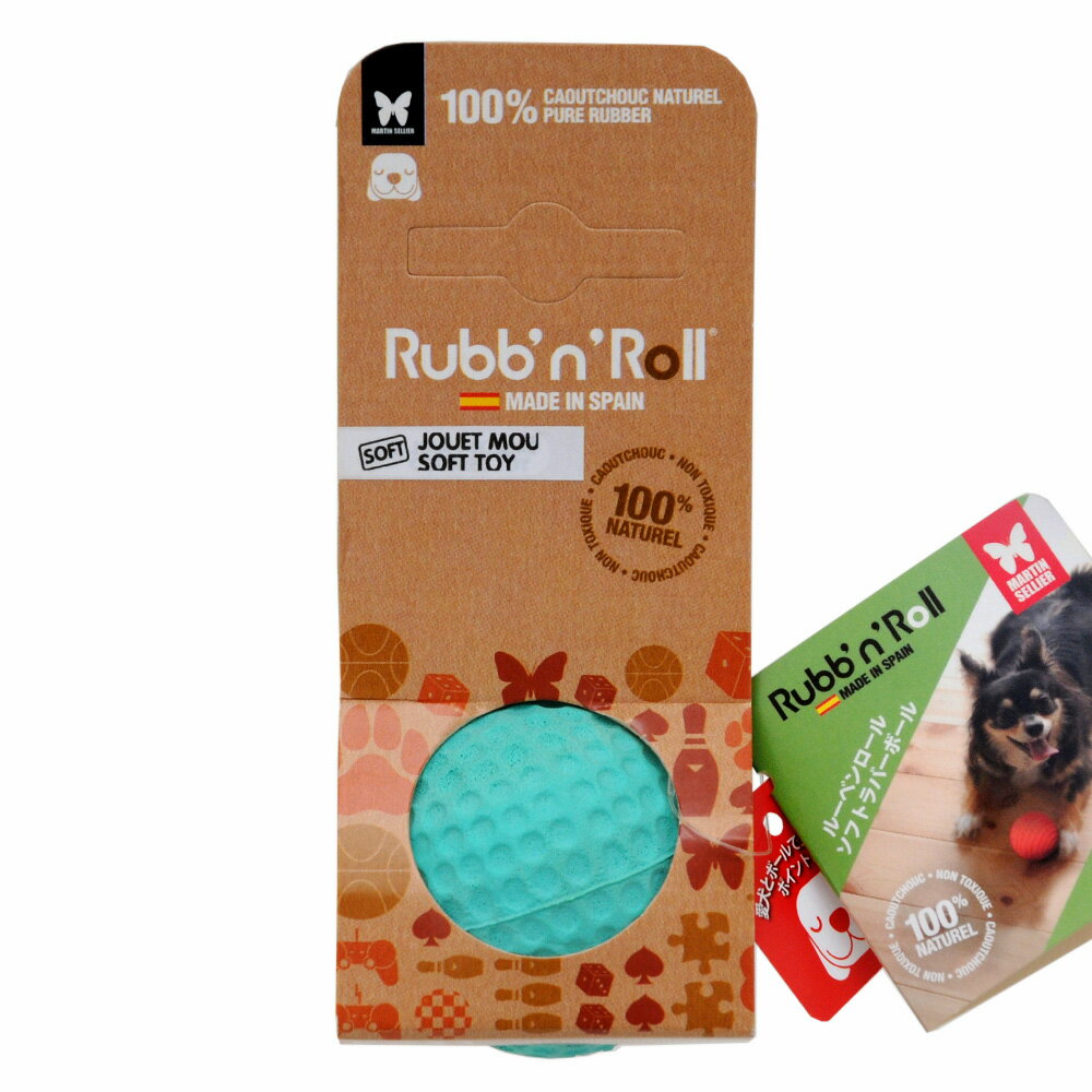 メーカー：プラッツ室内で愛犬とのコミュニケーションに最適！プラッツ　Rubb’n’Roll　ソフトラバーボール　パピー　グリーン対象犬特長●愛犬とのコミュニケーションに最適なボールです。 ●素材は、ヨーロッパで認められた上質なナチュラルラバ...