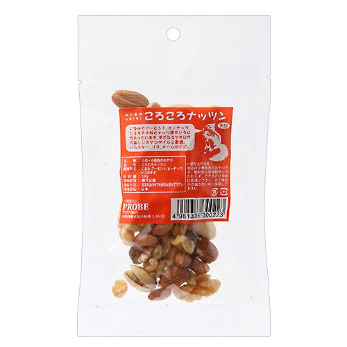 メーカー：ピークアズー品番：P13小動物のおやつに！みんなのレストラン　ころころナッツン　50g　国産対象ハムスター、リス、オームなど特長●くるみやアーモンドなど、いろいろなナッツ類が楽しめます。●手で与えやすいので楽しいおやつタイムに最適...