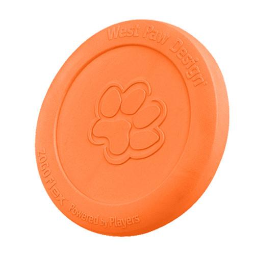 メーカー：West Paw Design品番：WPD13MI ORG元気のあり余ったワンちゃんに！咬む力の強いワンちゃんに！噛む力の強いワンちゃんでも遊べる、頑丈に作られたおもちゃです！ウェスト・ポウ・デザイン社が開発した新素材「ゾゴ・フレ...