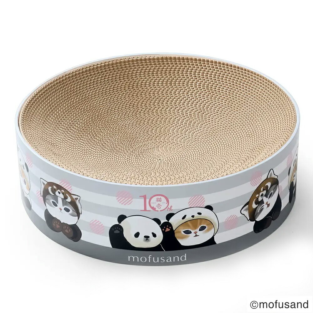 メーカー：猫壱寝てよし！研いでよし！猫用　爪とぎ　猫壱　バリバリボウル　mofusand対象猫特長●大人気バリバリボウルに、「mofusand」限定デザインが登場です。●猫壱のバリバリボウルは猫のからだにフィットする丸型＆すり鉢構造なので、...