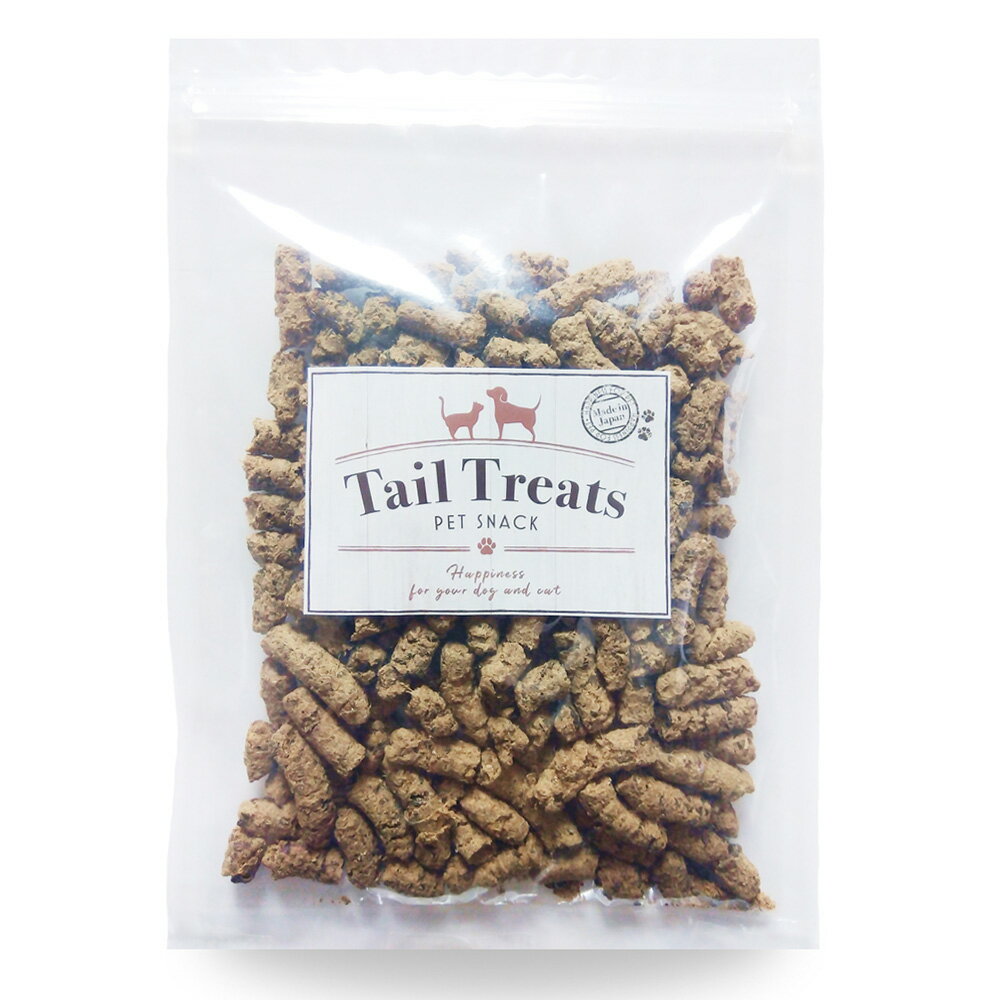 メーカー：テールトリーツほぼ北海道産の原料のみで作った、栄養価が高いおやつ！Tail　Treats　牛肉トリーツ　150g対象犬機能おやつライフステージ生後6ヶ月以上特長●新鮮な牛肉をたっぷり使った嗜好性が高く、無添加・無着色の犬用おやつで...