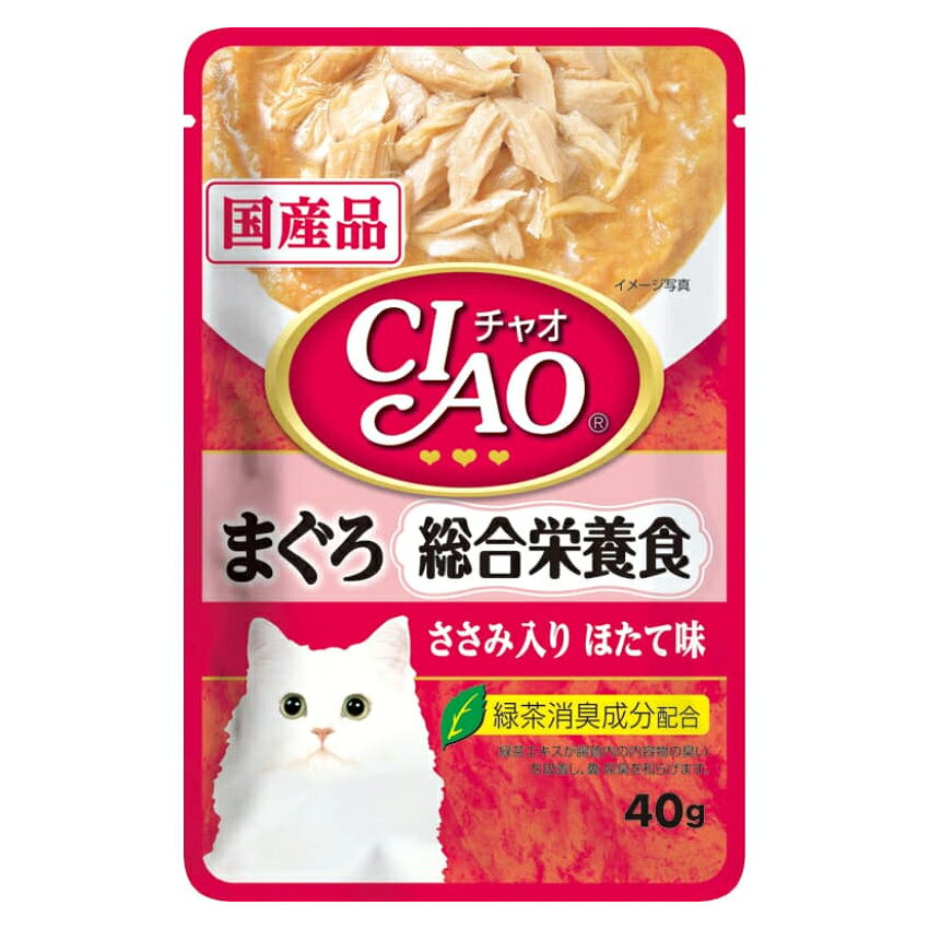 メーカー：いなば品番：IC-303※離乳前の幼猫には与えないでください。※本品はリニューアル中です。画像・説明文とは異なるリニューアル後の商品のお届けとなる場合がございます。ご了承ください。CIAOパウチに栄養を考えた総合栄養食が登場！いな...