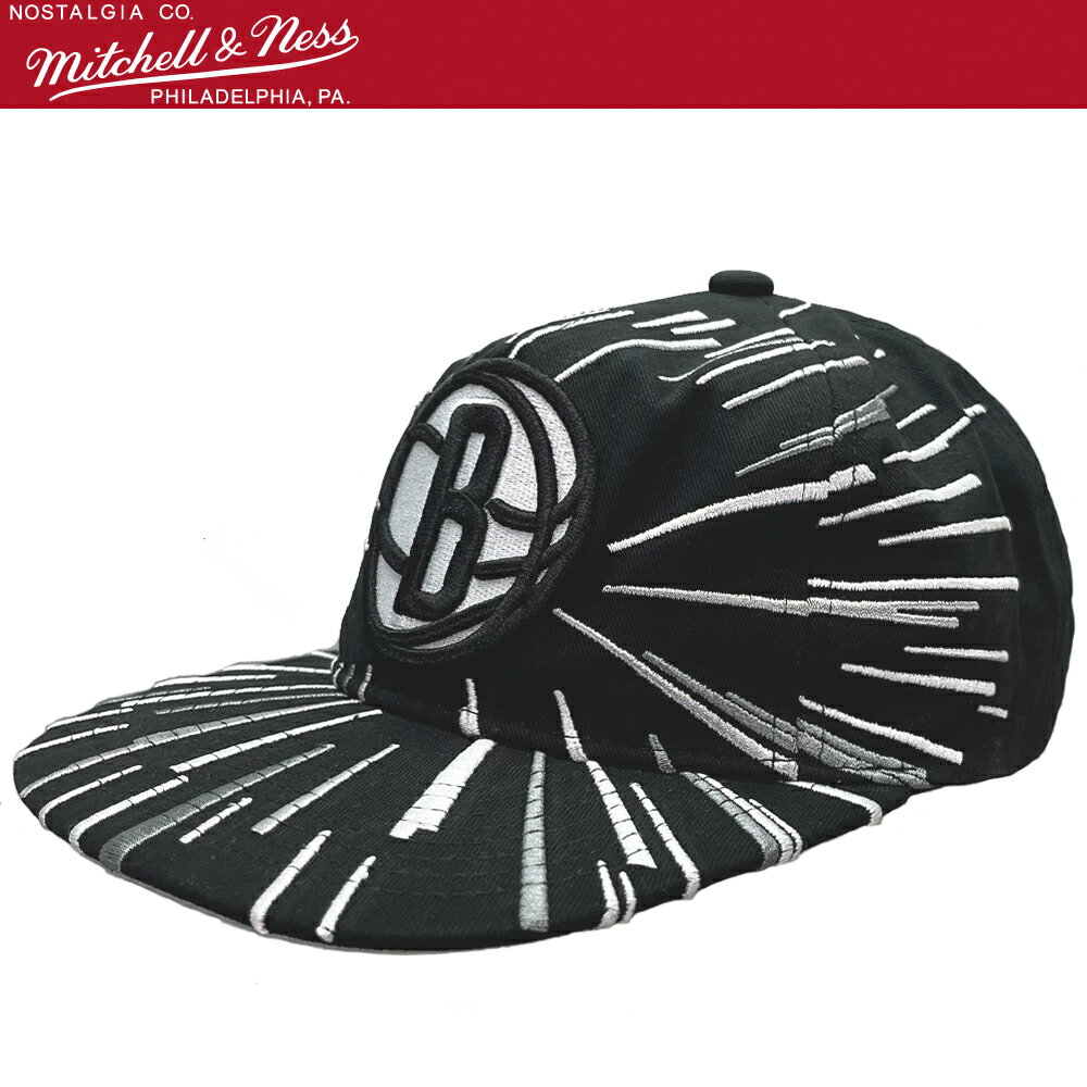 商品情報ブランド名Mitchell & Ness(ミッチェルアンドネス) 商品名NBA BROOKLYN NETS SNAPBACK CAPアイテムキャップカラーBlackサイズスナップバックで56-61cm 前後のサイズ調整が可能。ブラン...