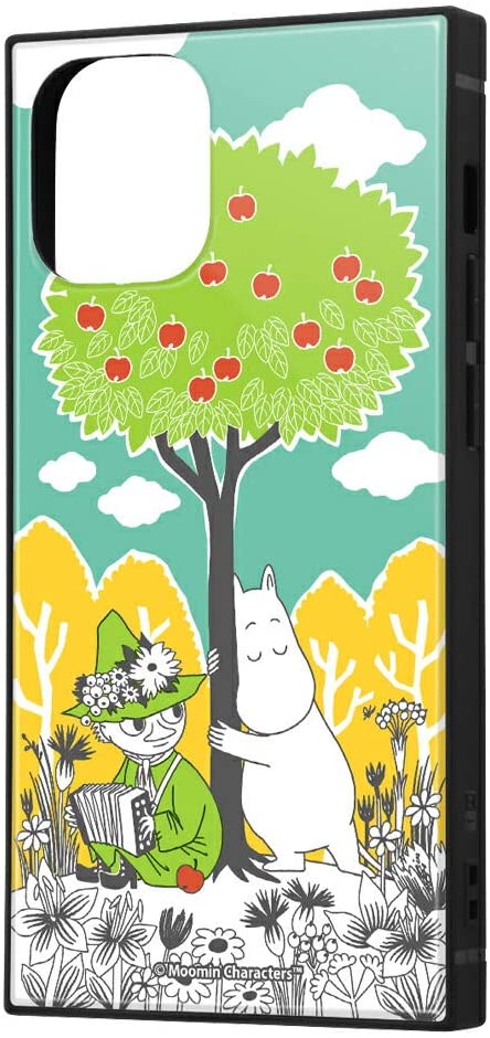 個性的な四角いフォルムと、衝撃に強いTPU素材の側面、薄くて軽いアクリルパネル を背面にセットした iPhone 2020 5.10inch用 耐衝撃ケース KAKUハイブリッド。端末側面保護、衝撃吸収エアクッション付。背面パネルには『ミッ...