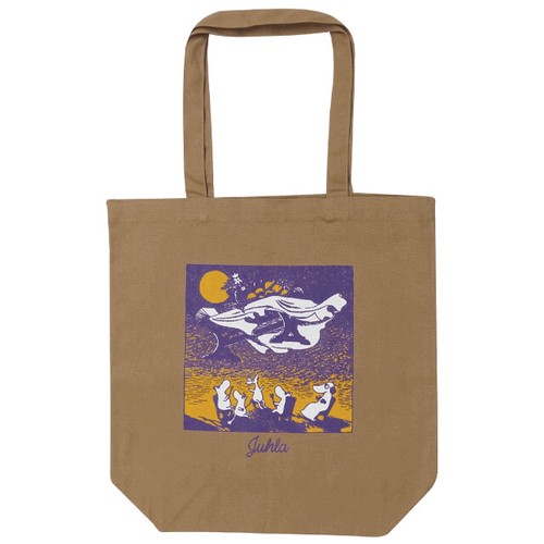 【ムーミン　トートバッグ　発売！！】ムーミン達のトートバッグが登場！幻想的なイラストを用いたトートバッグ。思わずうっとりしてしまうカラーラインナップです。普段使いしやすいトートバッグなのでマルチに大活躍♪普段のお出かけをムーミン達と楽しもう...