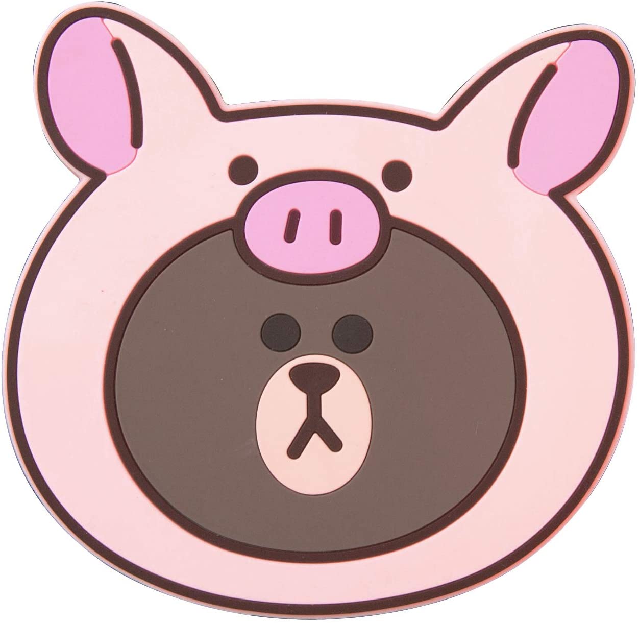 LINE FRIENDSの大人気のブラウンが色々な動物に変身するジャングルブラウンシリーズの可愛いワイヤレス充電パッドです。「構成品」ワイヤレス充電パッド本体、USB Type-Cケーブル、取り扱い説明書※Qi規格に準拠した各種端末で使用可...