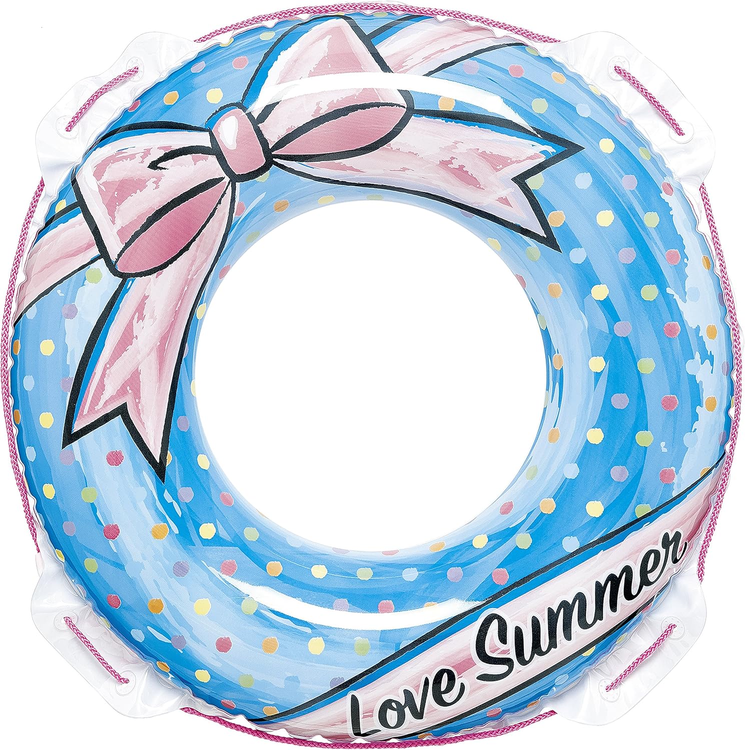 膨らんだ状態の浮輪の内周が約105?110センチの浮輪です。対象年齢12?17歳くらいのティーンに最適。かんたん空気栓装着商品。ロープ付 サイズ・容量 80cm ■素材・成分：塩化ビニールメンテナンス中です