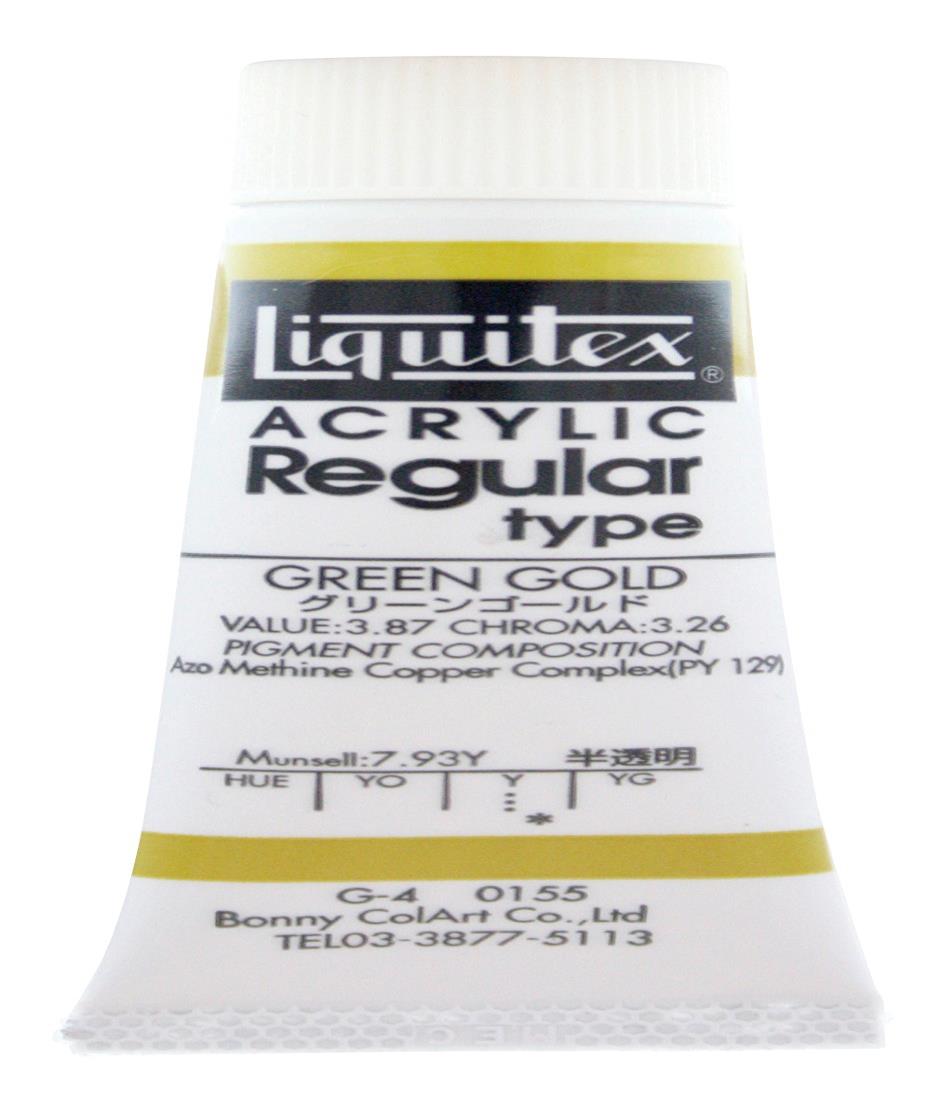 サイズ：20ml◆商品名：リキテックス アクリル絵具 リキテックスカラー レギュラータイプ グリーンゴールド 155 20ml(6号)対象性別 :男女共用アクリル絵具 20mlチューブ入。水溶性・耐水性・速乾性で紙.木.石.布などいろいろな...