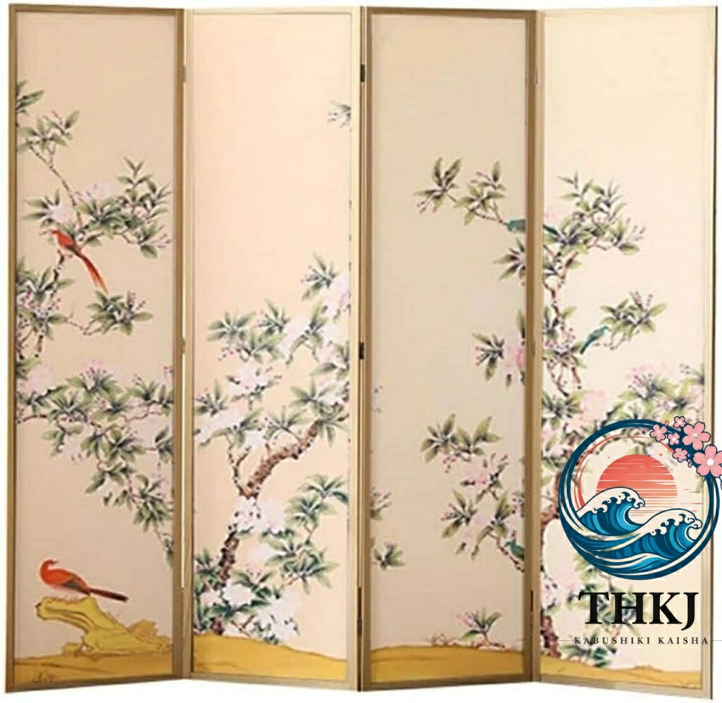 ? 折り畳み屏風の多用途性：新しいデザインの折り畳み屏風は、180×50cmと200×50cmの2つのサイズが選べます。和室や洋室どちらにも違和感なくマッチし、部屋の雰囲気を変えることができます。古めかしい雰囲気を演出し、部屋の印象を一新し...