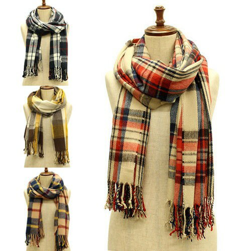 ◆サイズ：180×80、フリンジ　10cm ◆素材　：アクリル100％