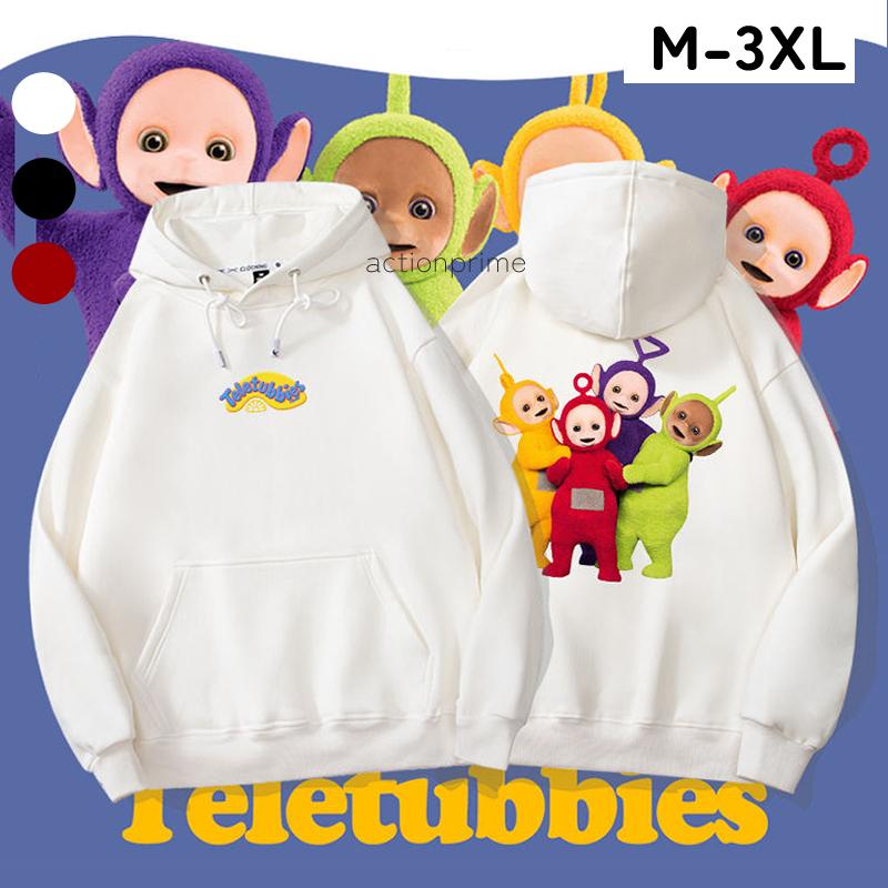 新作　テレタビーズ　パーカー 素材：綿・ポリエステル サイズ：上記のサイズ写真表をご参照ください。 ★商品の色は、撮影時の光や、お客様のモニターの色具合などにより、実際の商品と異なる場合がございます。あらかじめ、ご了承ください。 ★サイズ詳...