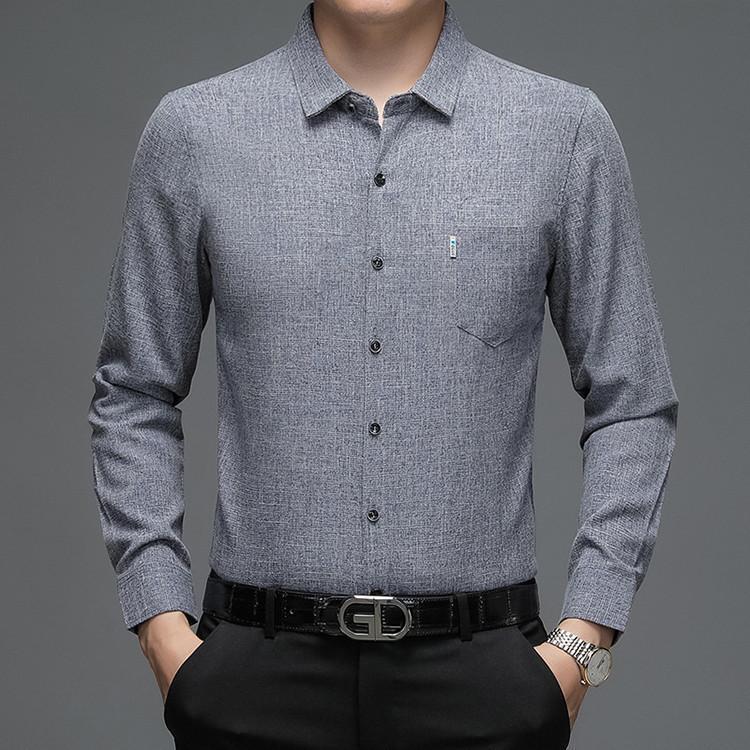 ■ 品名：メンズシャツ■ 素材：リンネル10%■ カラー：全8色■ サイズ：M-XXXXLnadeshikoの検索ワード：メンズシャツ　春　夏　秋　冬　シャツ　長袖　前開き　ビジネス　オフィス　通勤　トップス　カジュアル　無地　ボタンダウン...