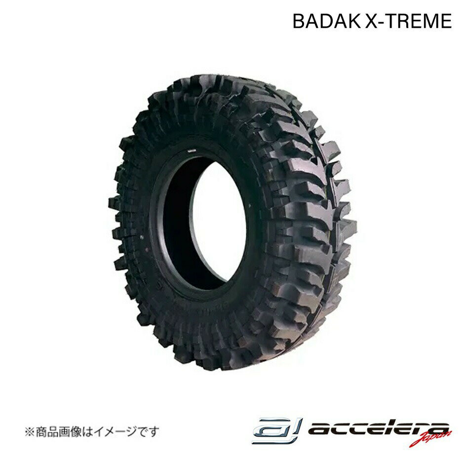 ■メーカーACCELERA/アクセレラ■商品名BADAK X-TREME オフロードタイヤ■サイズ31×10.50-15 LT 110N■本数1本■タイヤパターン進行方向あり　IN/OUT指定なし■タイヤ外径790mm程 ※ホイール未装着及...