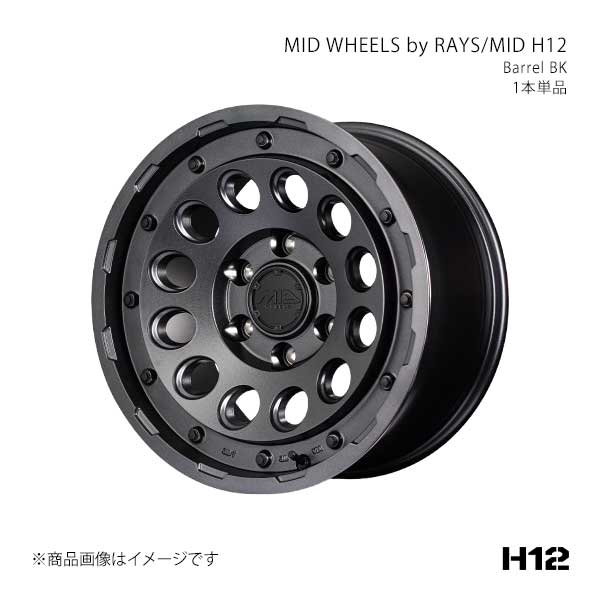 ■品番L17G7856D310030N■メーカーMARUKA/マルカ■商品名MID WHEELS by RAYS/MID H12■自動車メーカー汎用■車種汎用■型式汎用■年式汎用■カラーBarrel BK■カラーBBK■製品アルミホイール(...