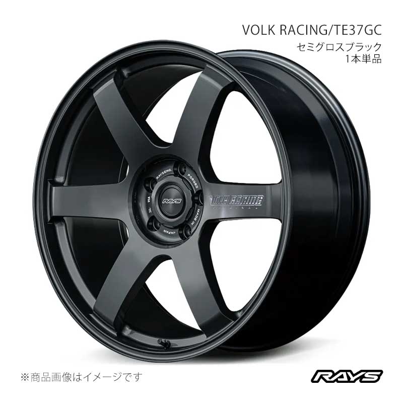 ■CODE0650A104839SG■メーカーRAYS/レイズ■ブランドVOLK RACING/ボルクレーシング■商品名TE37GC■カラーセミグロスブラック(SG)■製品アルミホイール(※タイヤは付属しません)■本数1本単品■工法鍛造1ピ...