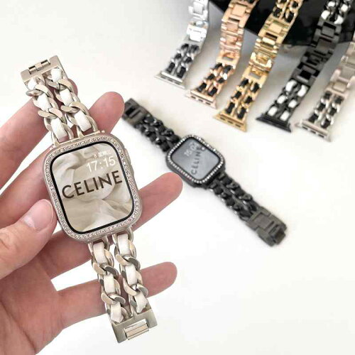 Apple Watch バンド 4/5/6/7/8/9/10/se対応ストラップサイズ: 第4/5/6世代/SE-40mm,44mm第7/8/9世代-41mm,45mm第10世代-42mm,46mmカラー分類:スターライトホワイト、スターラ...