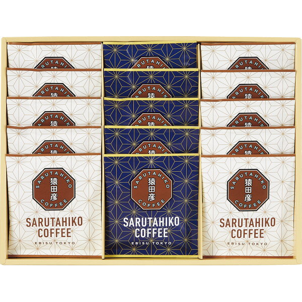 ハコ約35×28×8cm・重量＝約900g・大吉ブレンドドリップバッグ12g×10・猿田彦のコーヒーバッグ10g×5