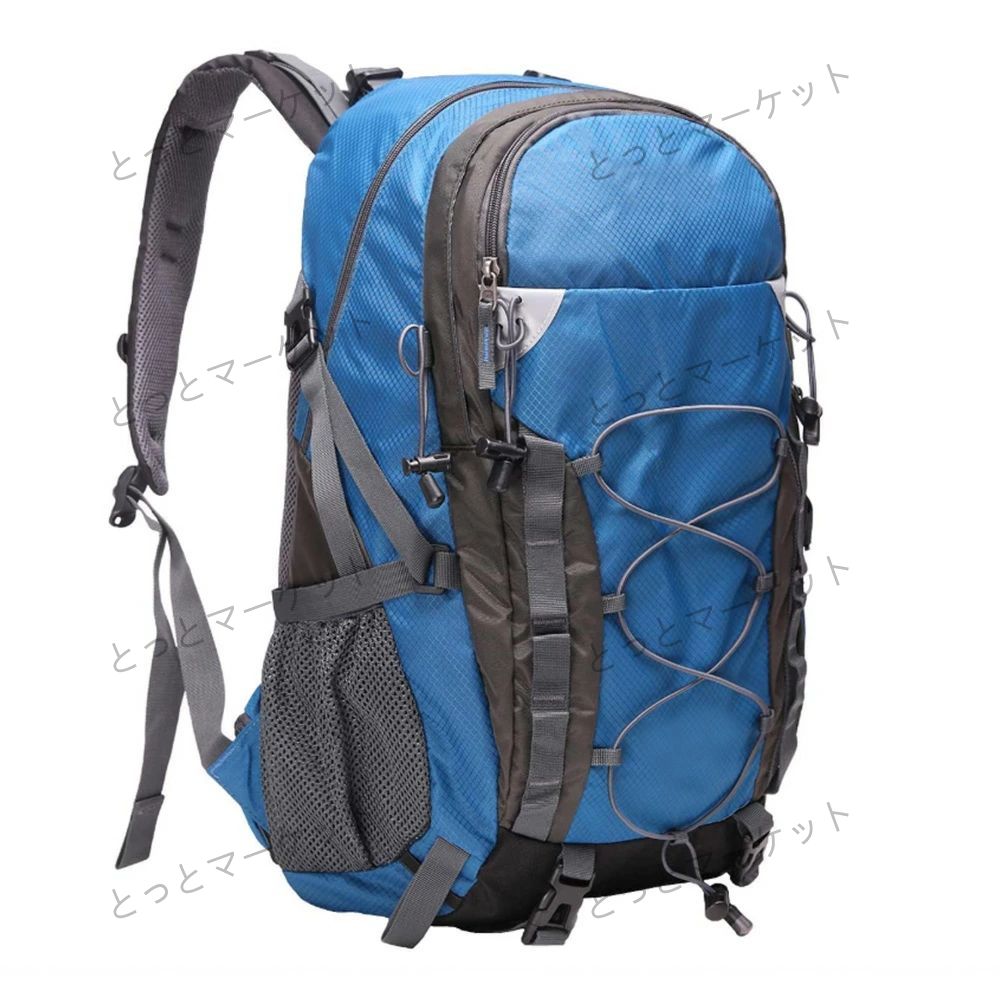 【仕様】 サイズ：約55cm×32cm×10cm（21.6×12.6×3.9インチ）。重さ：約1.04キロ。耐荷重：約50キロ。素材：ナイロン。この登山バックは調節可能な胸帯、ストラップ、ベルトがあります。レインカバーも付きます。 【収納】...