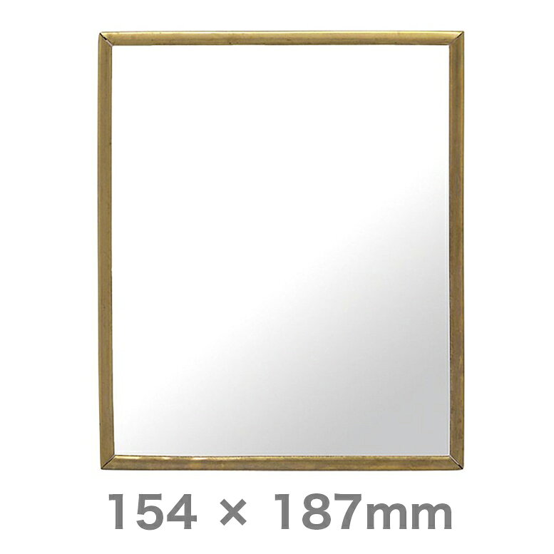 商品説明サイズW154×H187×D10mm 材質2mm厚ミラー/真鍮/スチール備考 ※商品の特性上、時間が経つにつれて金属表面の質感が変わることがありますが、真鍮製品の特性の一部としてお楽しみください。アンティークが味わえる卓上真鍮ミラー...