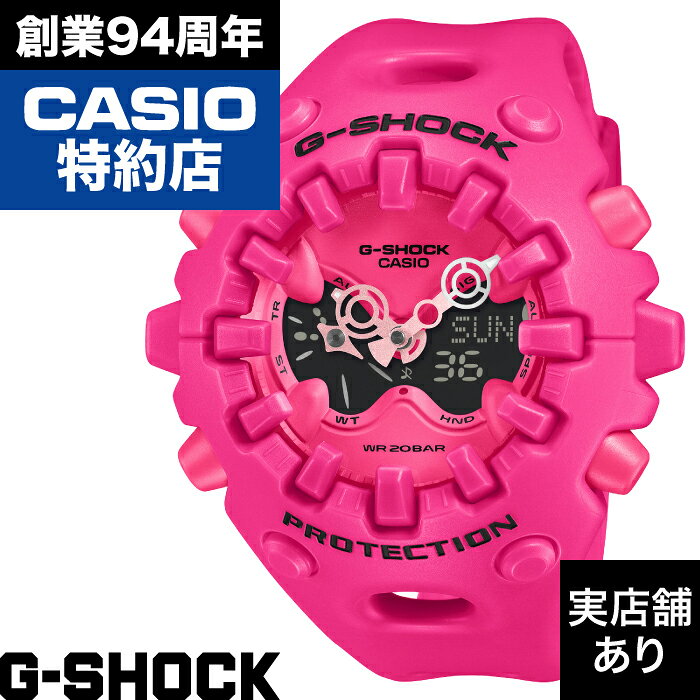 型番 GA-V01-4AJF ケースサイズ（縦×横×厚さ） 49.1 × 58.2 × 19.6 mm 質量 74 g ケース・ベゼル材質 樹脂 バンド 樹脂バンド 構造 耐衝撃構造（ショックレジスト） 防水性 20気圧(水深 200m)防...