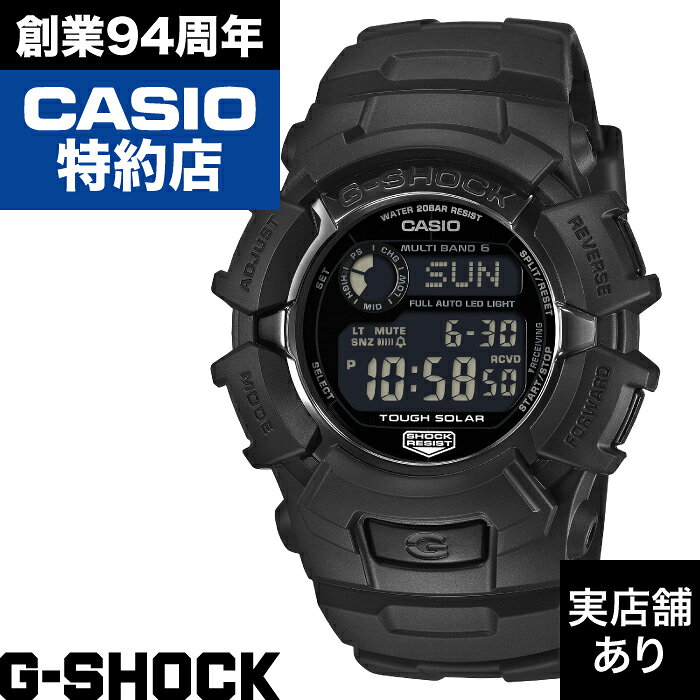 型番 GW-2310UFB-1JF ケースサイズ（縦×横×厚さ） 52.5 × 46.4 × 15.6 mm 質量 64 g ケース・ベゼル材質 樹脂／ステンレススチール バンド 樹脂バンド 構造 耐衝撃構造（ショックレジスト） 防水性 2...