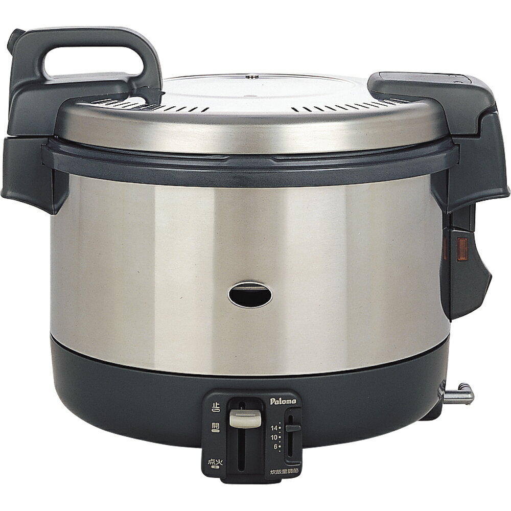 炊飯能力：1.2?4.0L(6.7合?22合)サイズ：438×371×高さ385mm重量：8.6Kgガス接続：ゴム管口直径9.5mm最大消費電力：310Wガス消費量：3.49kW・3000kcal/h