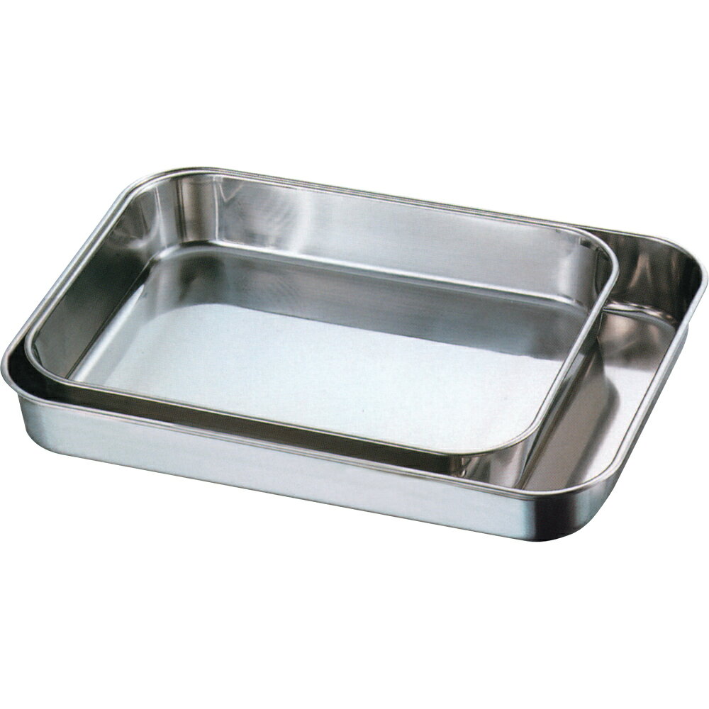 サイズ：外寸420×310×高さ55mm　底寸法375×265mm板厚：0.6mm