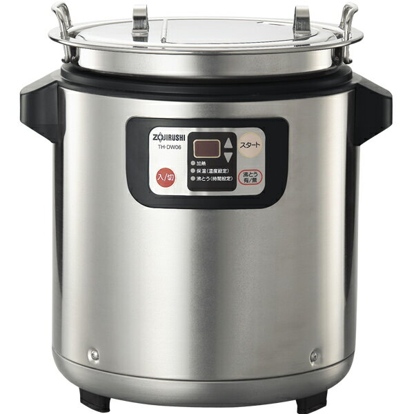 容量：6L消費電力：980W/平均保温電力152Wサイズ：365×315×高さ385mm保温温度調節：50から95度・1度間隔質量：6.5kg電源：単相100V電源コード：1.4m材質：ステンレス