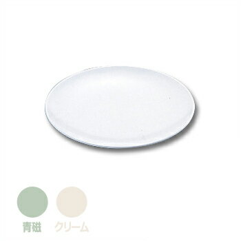 サイズ：直径190×高さ18mm材質：メラミン色は、白・クリーム・青磁の3色あります。色指定ください。