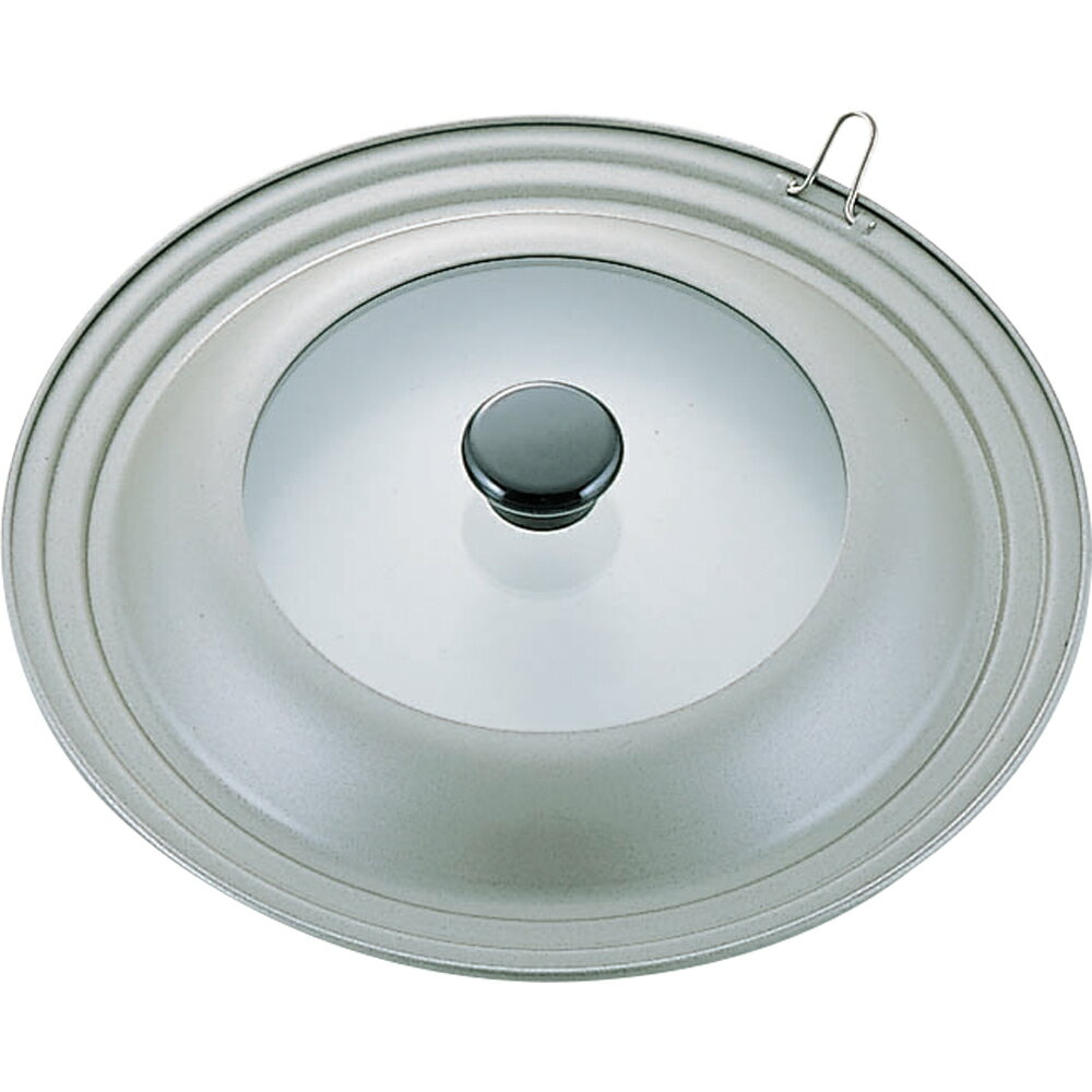 サイズ：直径310mm材質：本体/鉄・フッ素樹脂加工（テフロンセレクト）　　　ガラス窓/耐熱強化ガラス