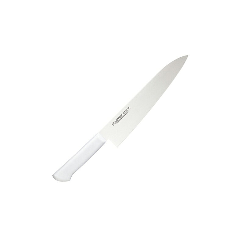 材質：刃身/モリブデンバナジウム鋼　　　ハンドル/ノバロンAGZ330(銀系無機抗菌材)入り　エラストマー樹脂（耐熱115度)