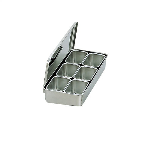 サイズ：長さ328×幅148×高さ63mm材質：中子・外枠18-8　蓋21-0